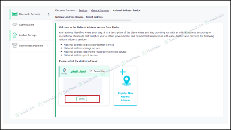 Proof Of Saudi National Address | Download Or Print 2025
