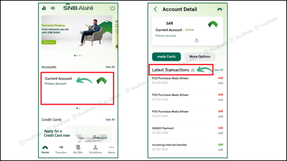 Download Your SNB Bank Statement 2025