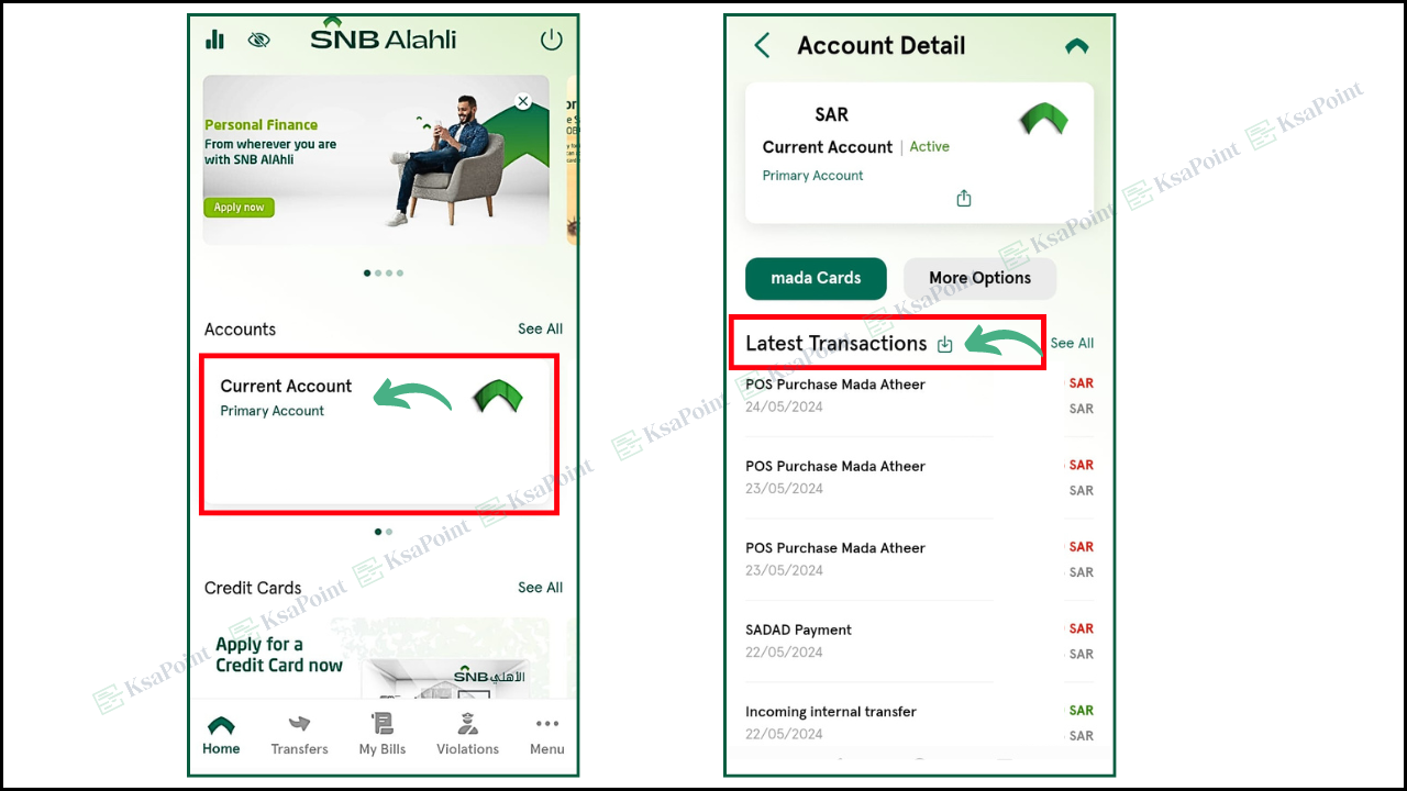 Download Your SNB Bank Statement 2025