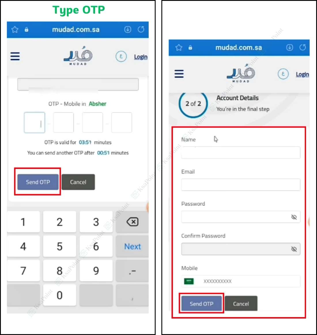 How To Create Mudad Account | Mudad Registration 2025