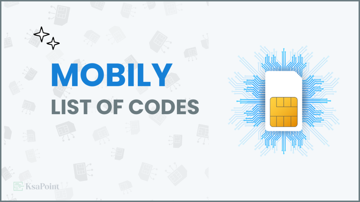 Mobily Sim Codes List In Saudi Arabia | USSD Commands 2025